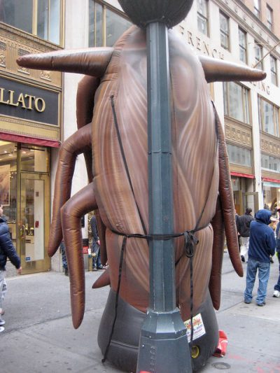 Giant Inflatable Bedbug Is The New Giant Inflatable Rat - BKMAG