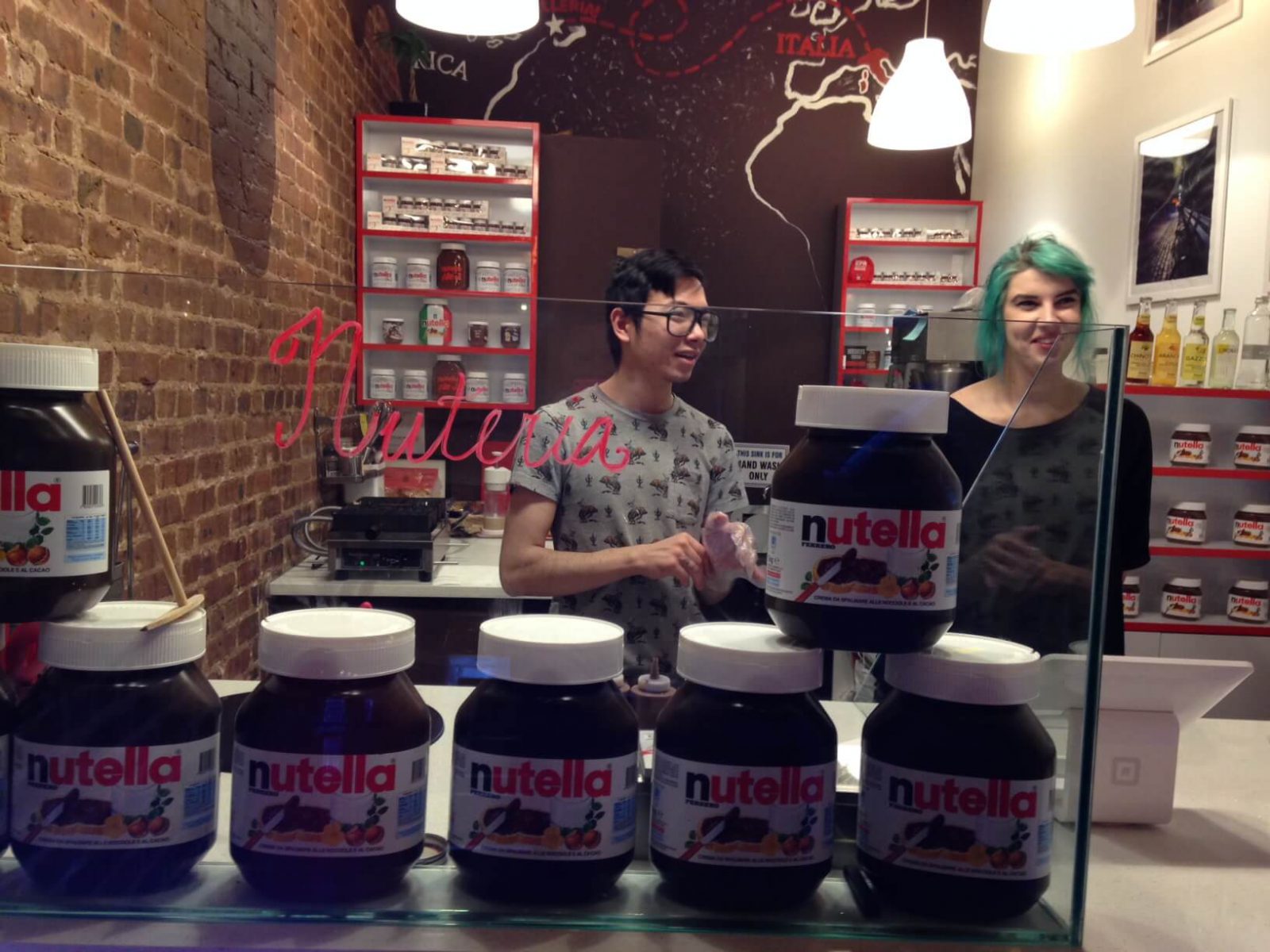 Inside Nuteria, Park Slope's All-Nutella Restaurant - BKMAG