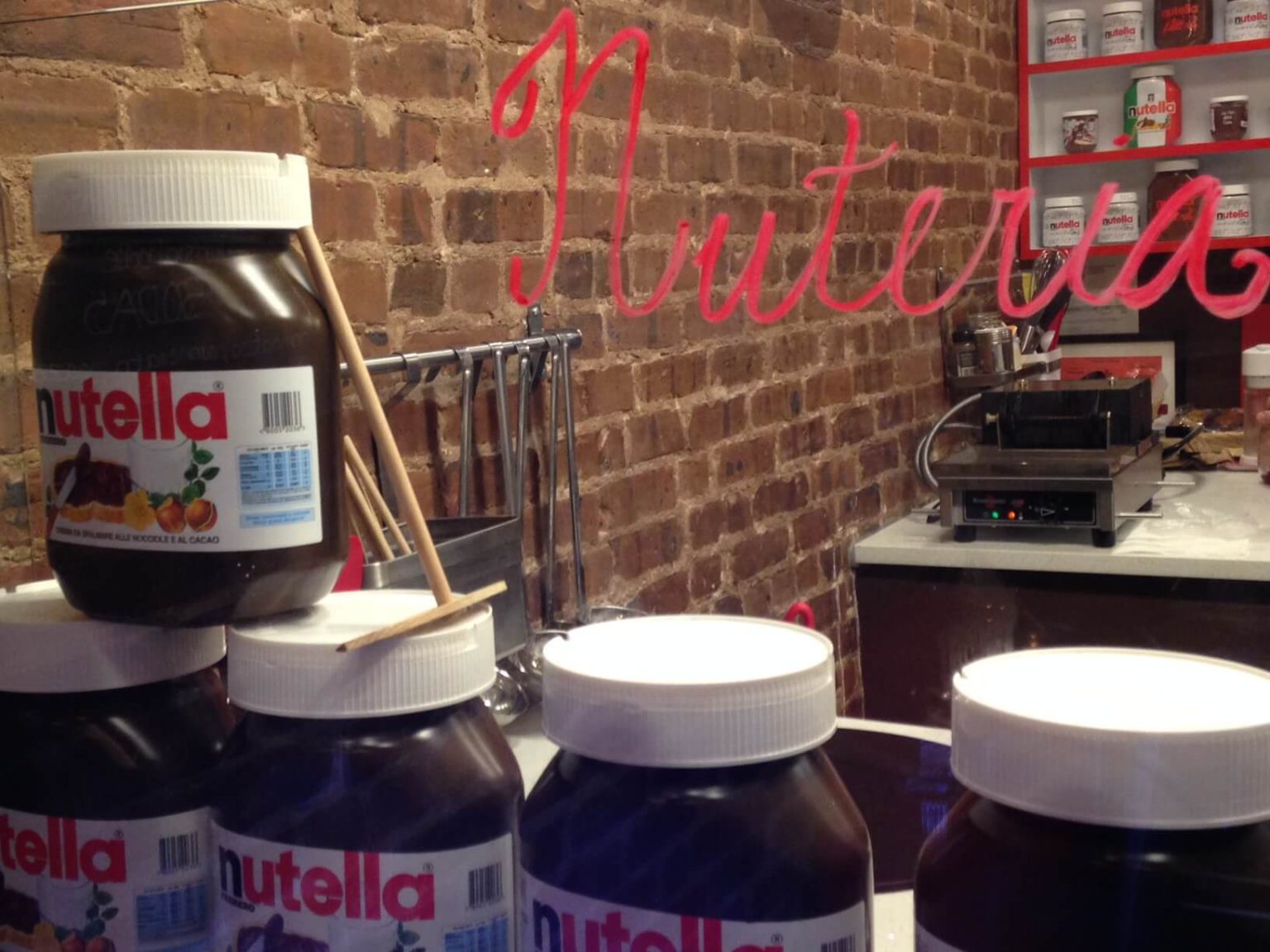 Inside Nuteria, Park Slope's All-Nutella Restaurant - BKMAG