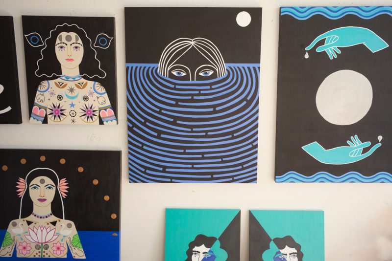 Collage Master Caris Reid Merges Healing with Art - BKMAG