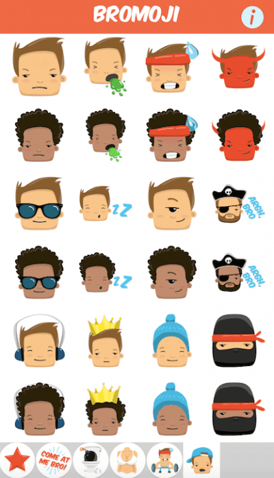 Bromoji: An Emoji App for Bros and Bro-Haters, So... Everybody - BKMAG