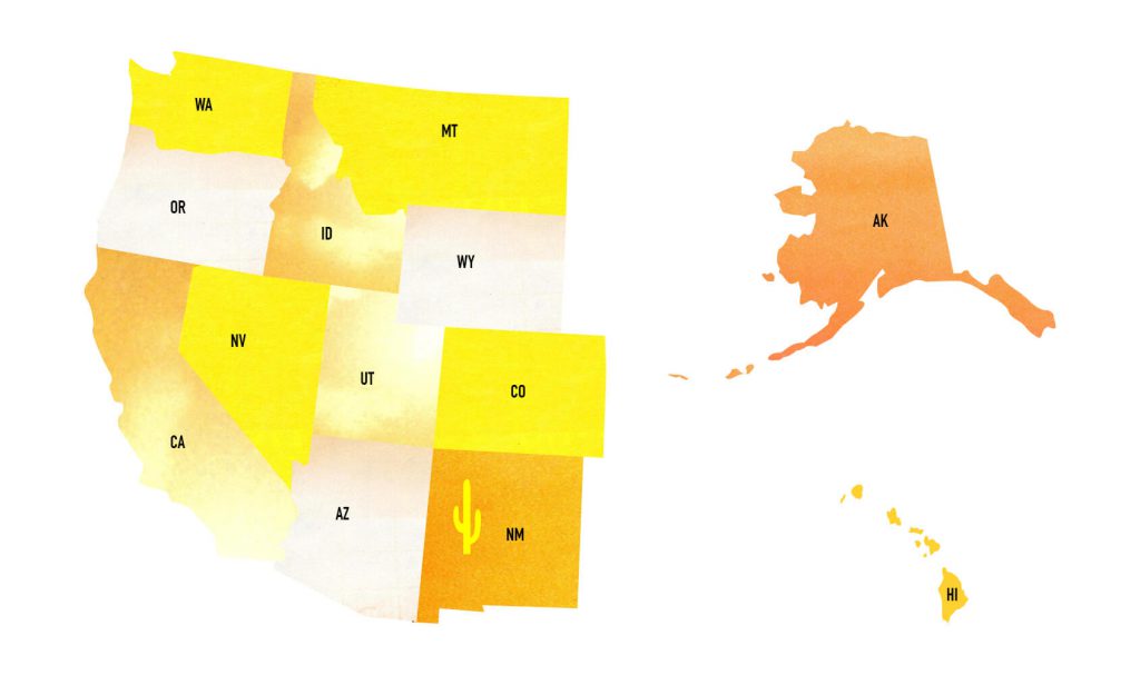 The Musical Map Of The United States - BKMAG