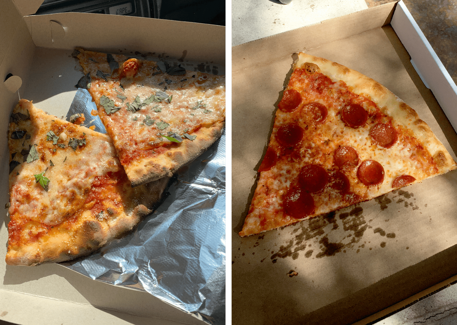 Inside a very socially distant lunch at Di Fara Pizza - BKMAG