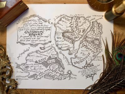 These fantastical maps explore the psychic blueprint of iconic artists ...