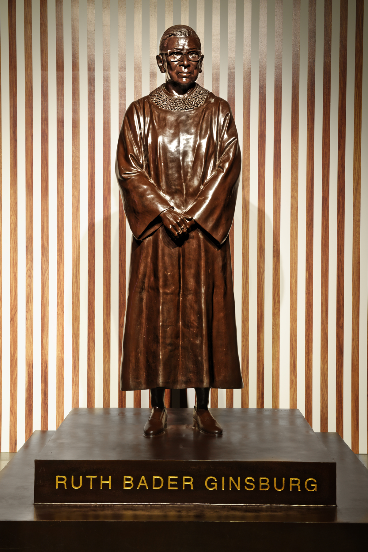 Check out the huge new statue of Ruth Bader Ginsburg in City Point - BKMAG