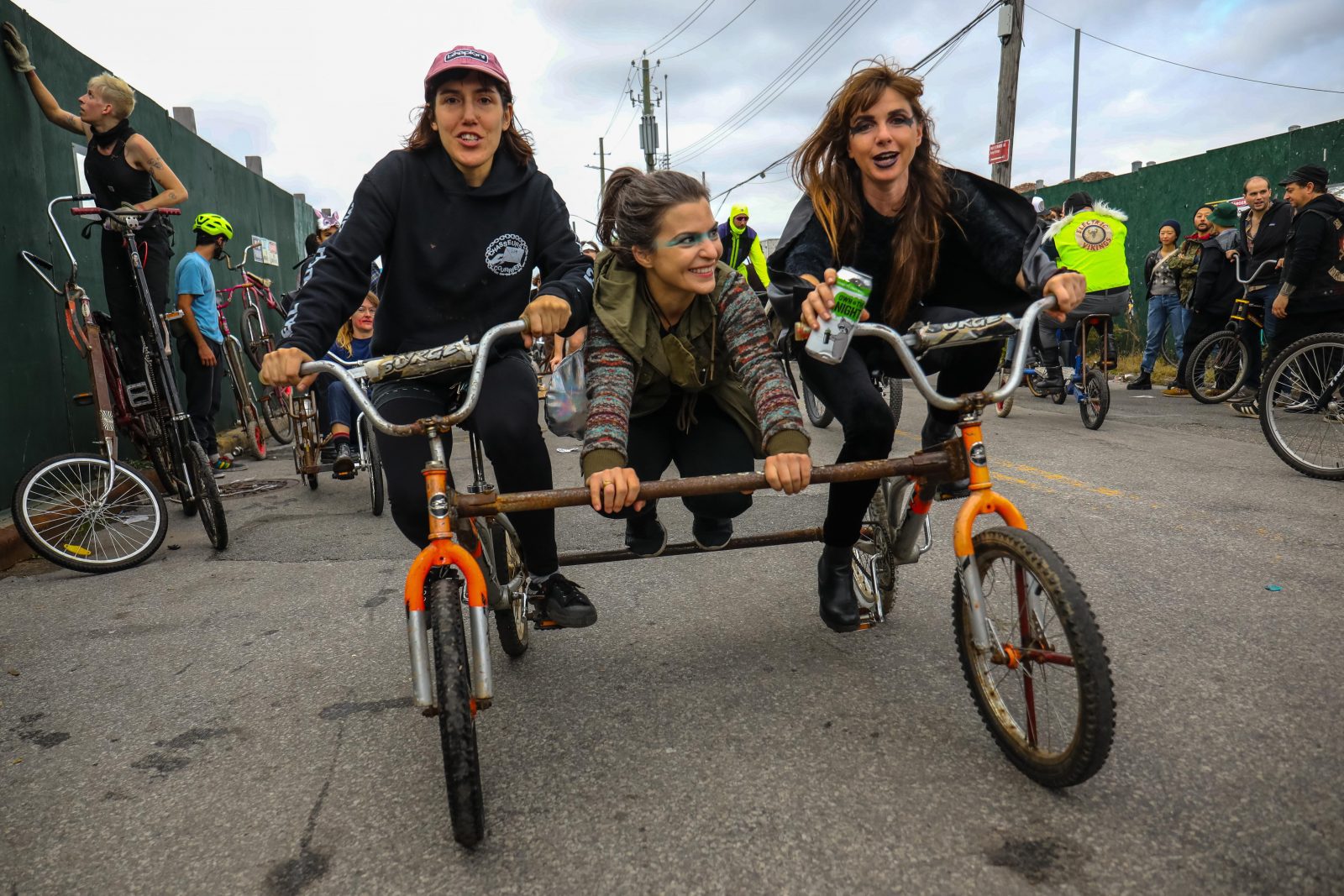 Scenes from this year's 'Bike Kill' event in Red Hook - BKMAG