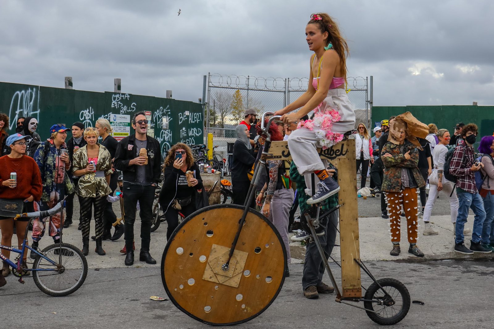 Scenes from this year's 'Bike Kill' event in Red Hook - BKMAG