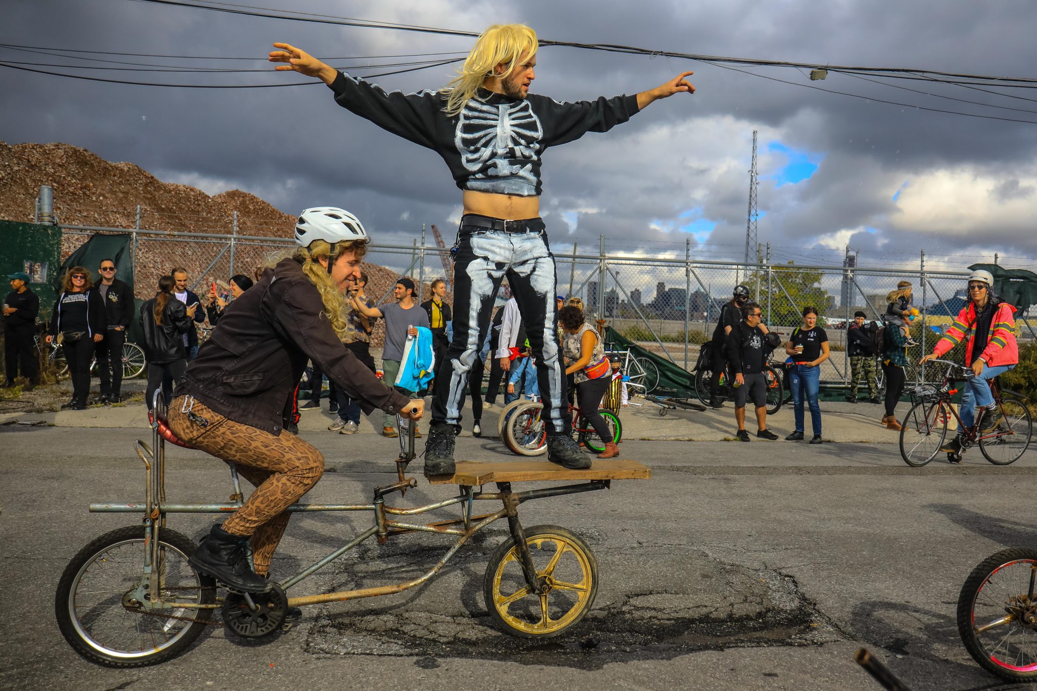 Scenes from this year's 'Bike Kill' event in Red Hook - BKMAG