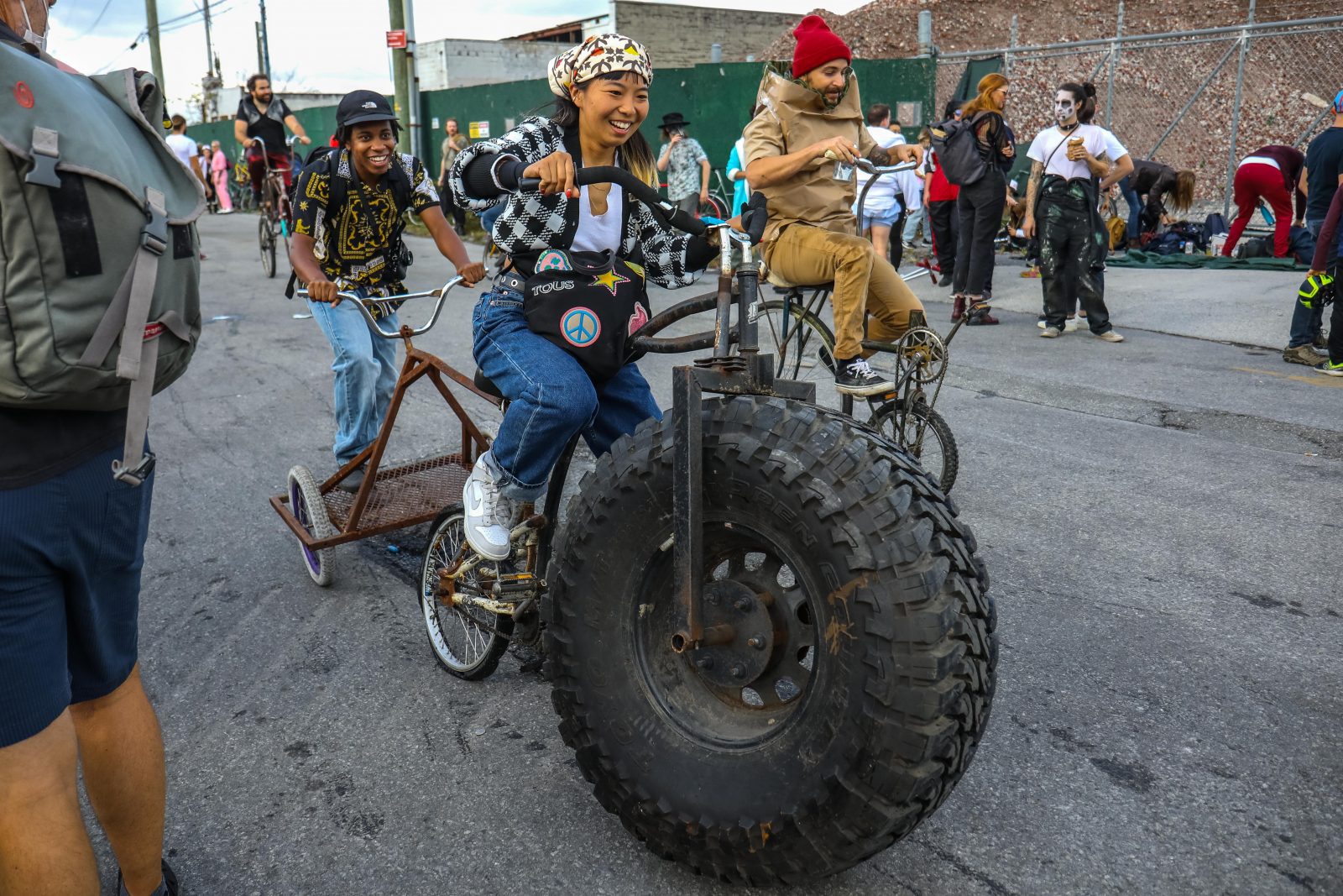 Scenes from this year's 'Bike Kill' event in Red Hook - BKMAG