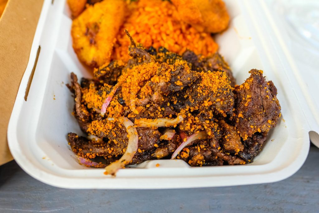 Superb West African food, dished out of a tiny takeout window in Bed ...