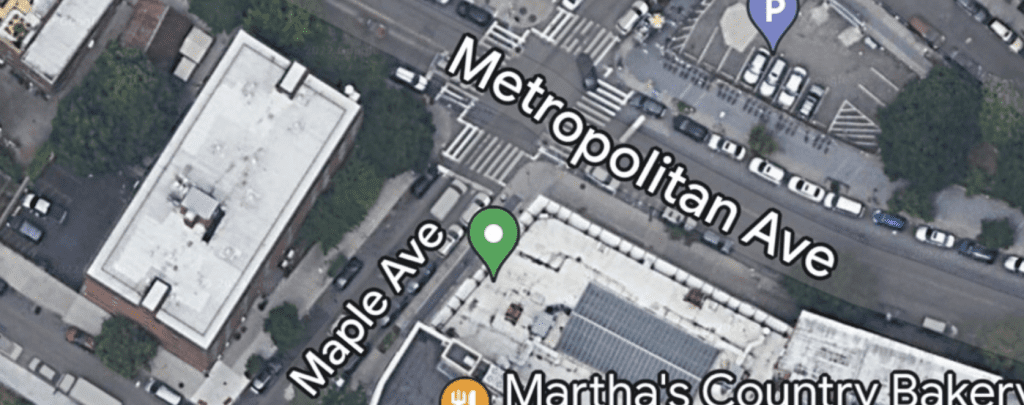 Google Maps renamed Bedford Ave. to Maple, for some reason - BKMAG