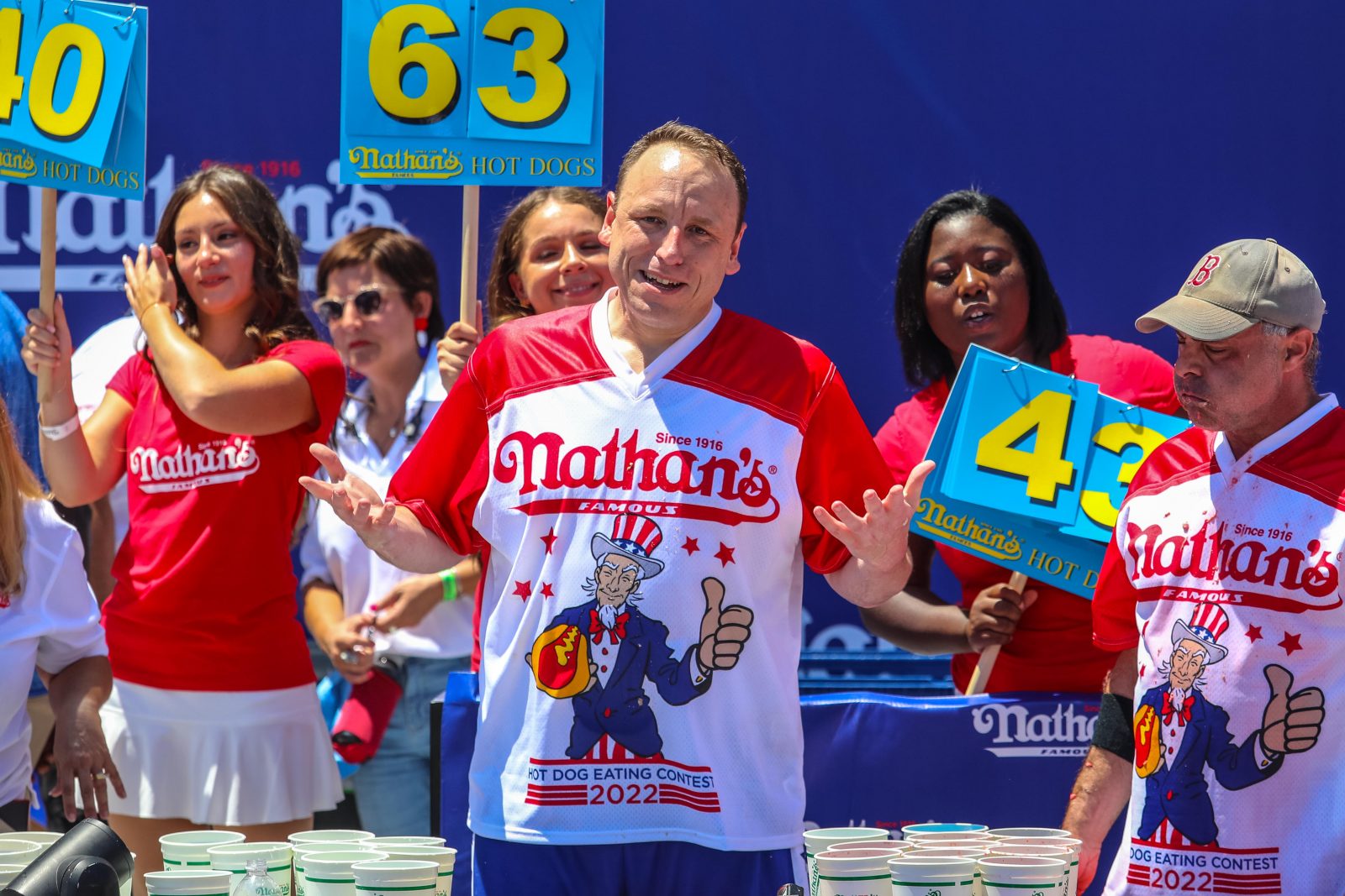 Scenes from Nathan’s Famous International Hot Dog Eating Contest - BKMAG