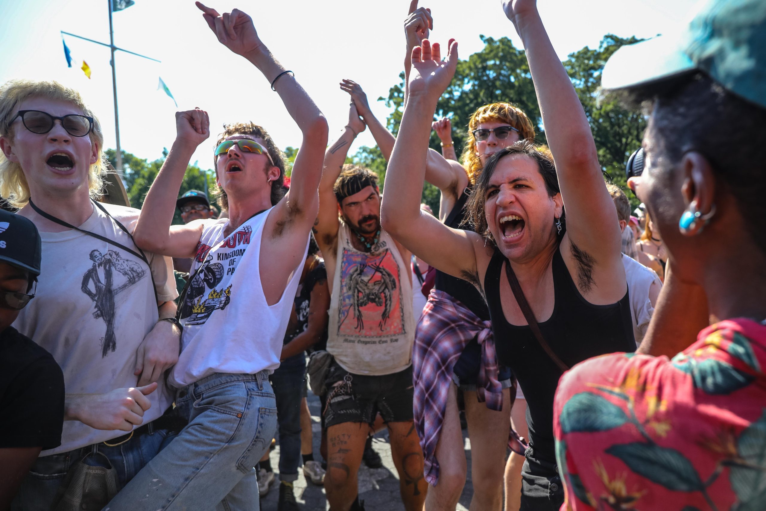 Scenes from Saturday's Punk Island takeover of Maria Hernandez Park - BKMAG