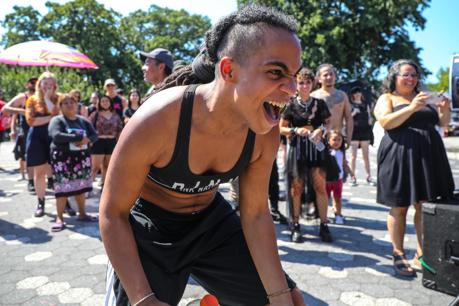 Scenes from Saturday's Punk Island takeover of Maria Hernandez Park - BKMAG