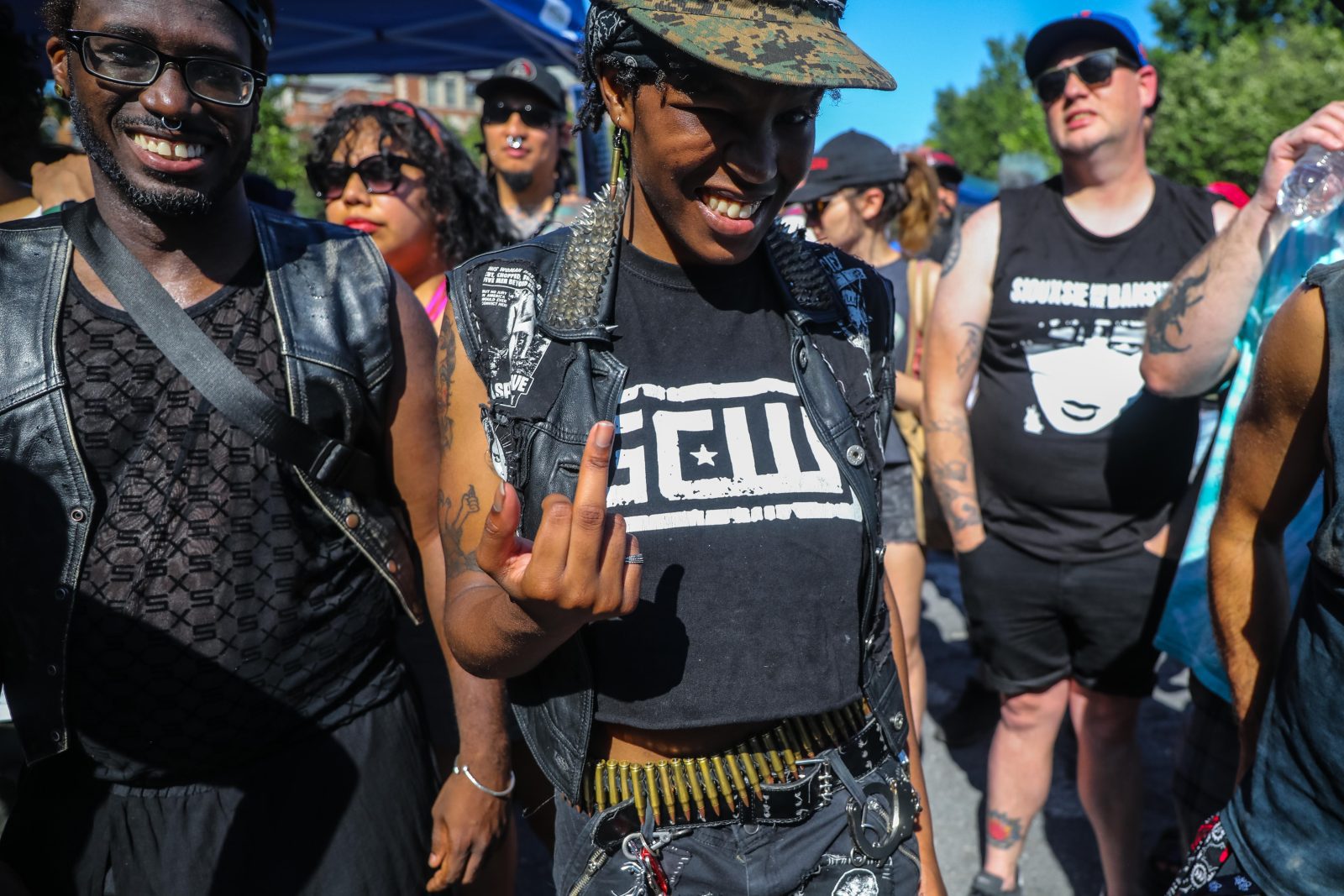 Scenes from Saturday's Punk Island takeover of Maria Hernandez Park - BKMAG