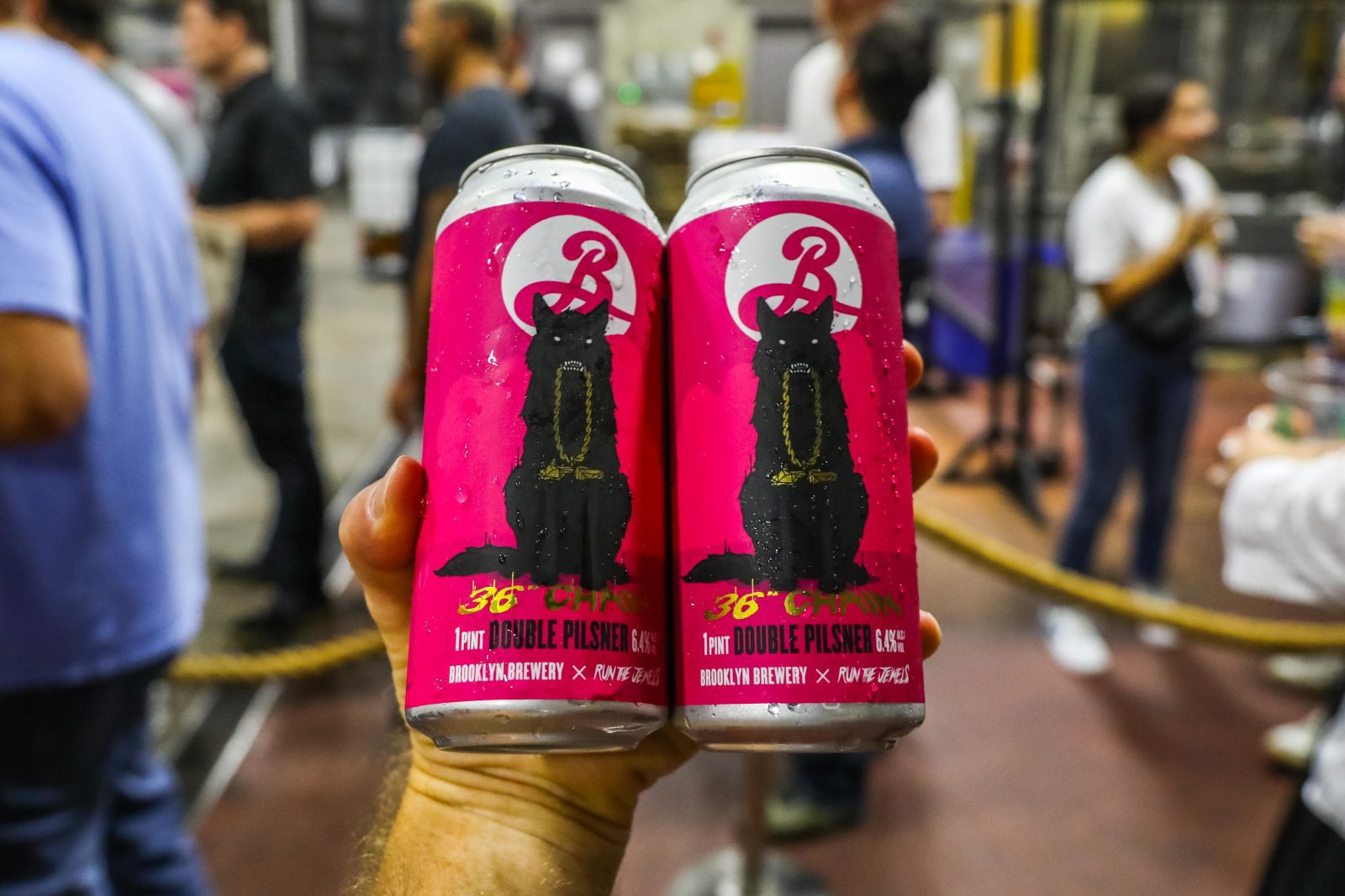 Run The Jewels and Brooklyn Brewery debut their 36" Chain beer - BKMAG