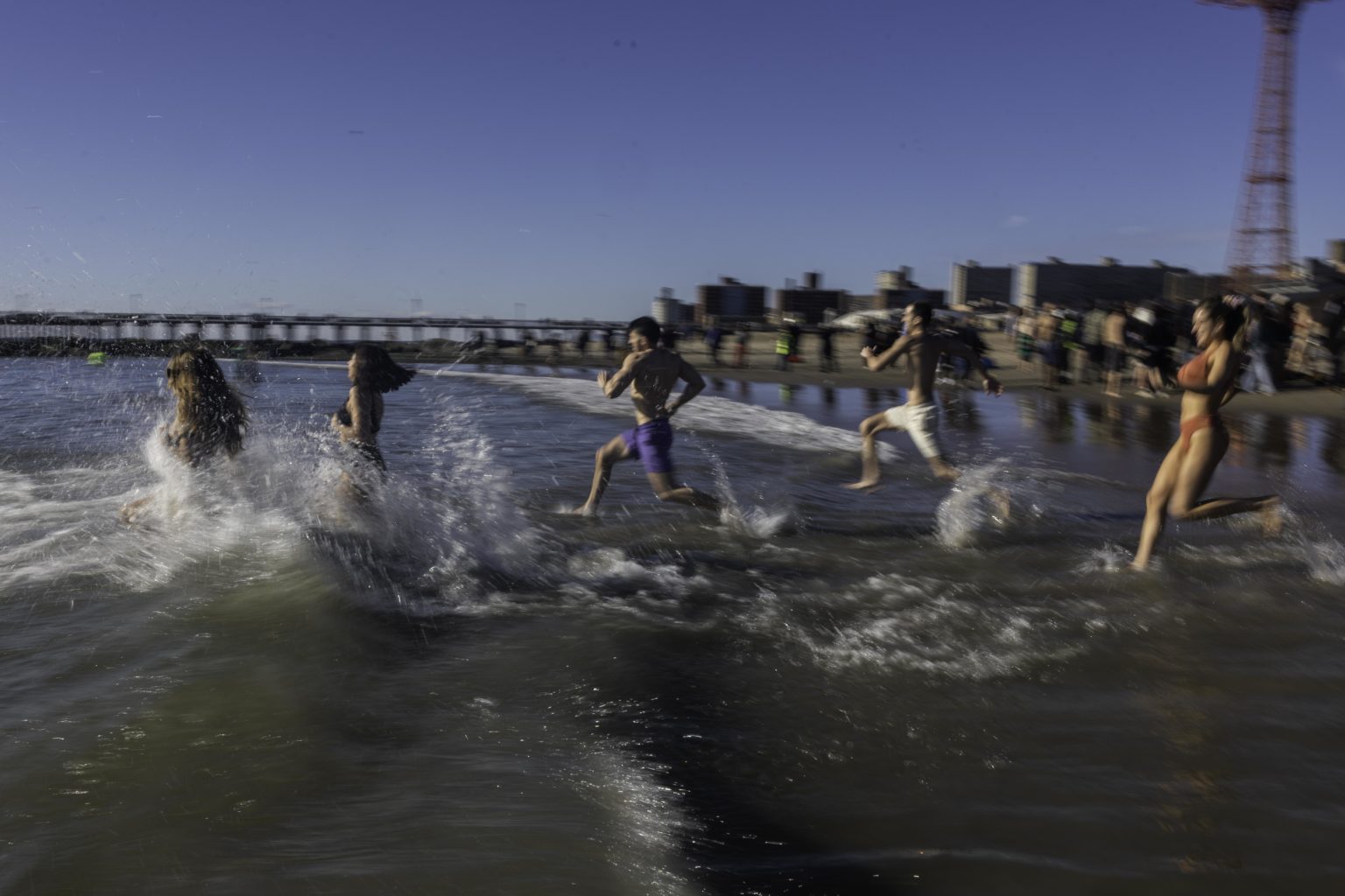 Scenes from the 2023 Coney Island Polar Bear Plunge - Brooklyn Magazine