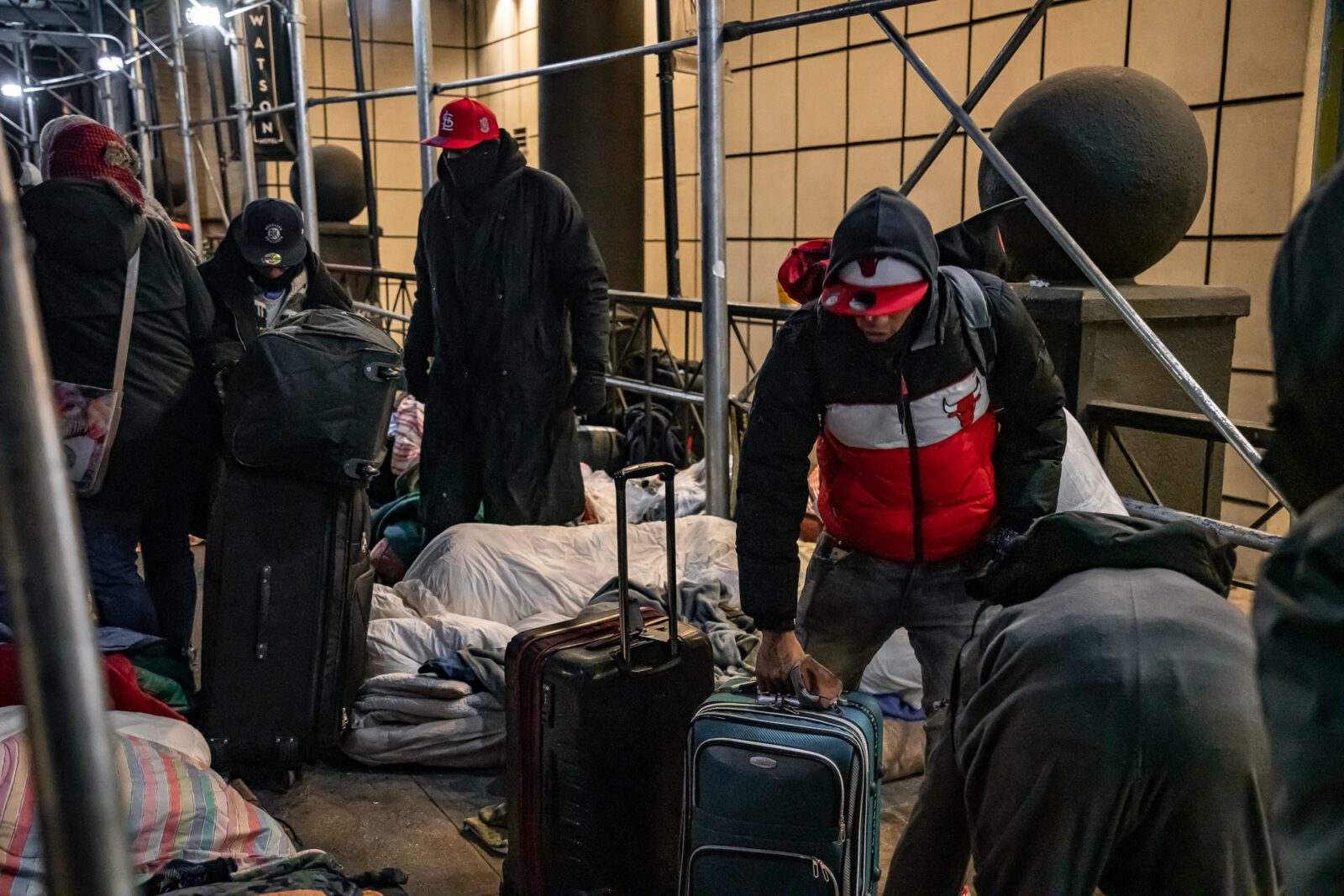 Scenes from the asylum seeker standoff at the Watson Hotel - BKMAG