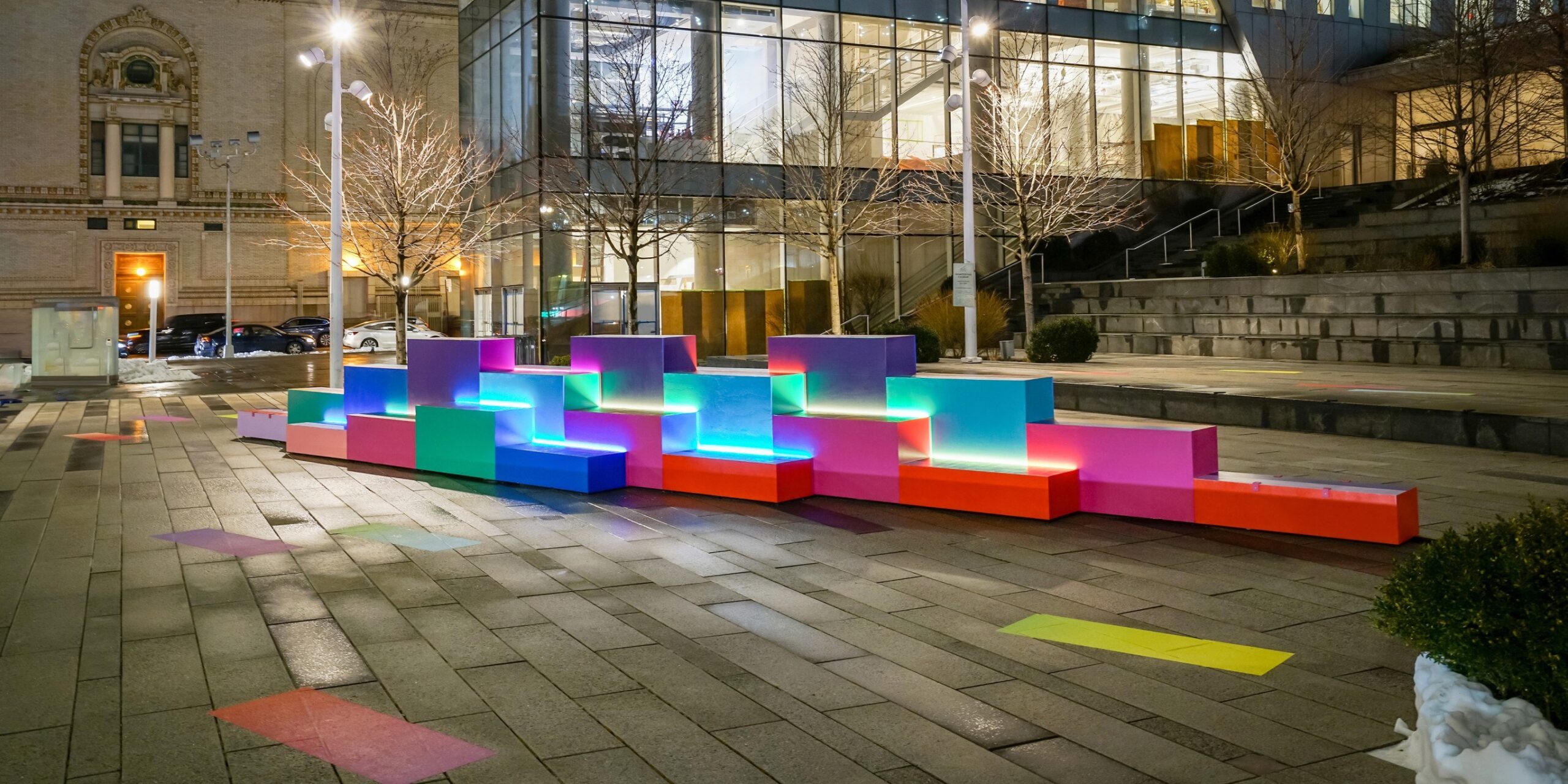 Colorful new public art in Downtown encourages 'reflection and play ...
