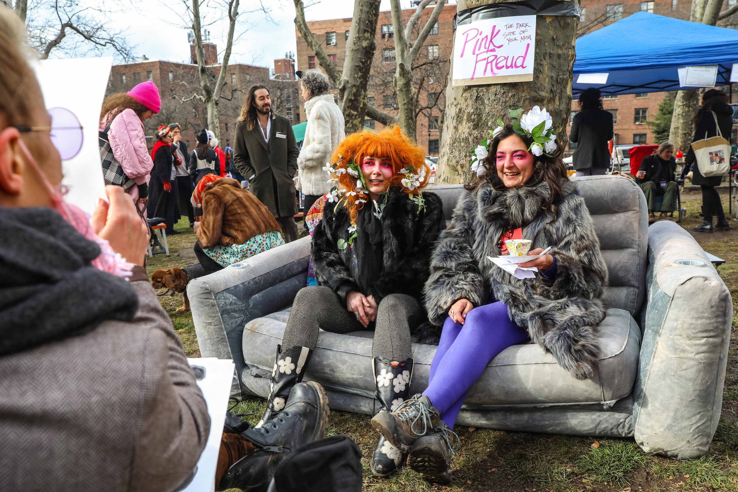 Scenes from one of Brooklyn’s weirdest fake sporting events ...