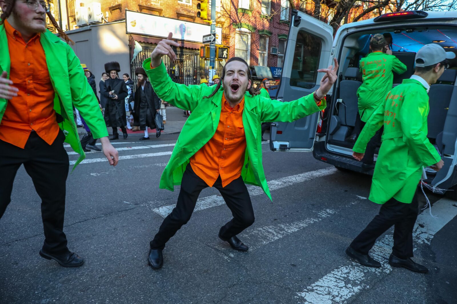Scenes from South Williamsburg's wild Purim party - BKMAG