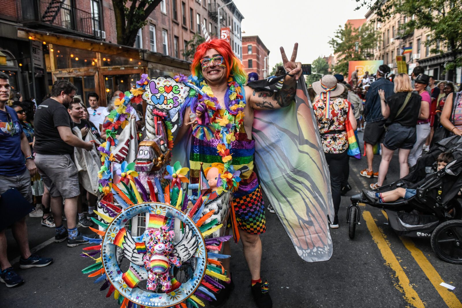 Scenes from the 2023 Brooklyn Pride Parade in Park Slope - BKMAG
