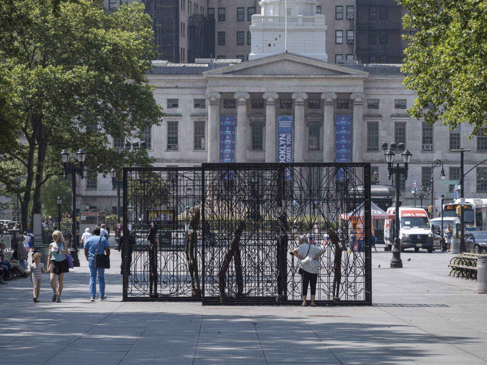 See Fred Wilson’s ‘Mind Forged Manacles’ before it comes down - BKMAG