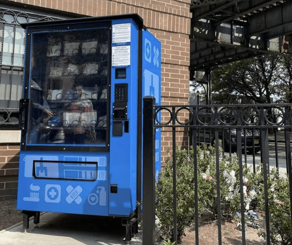 A first-of-its-kind vending machine helps city battle overdose crisis ...