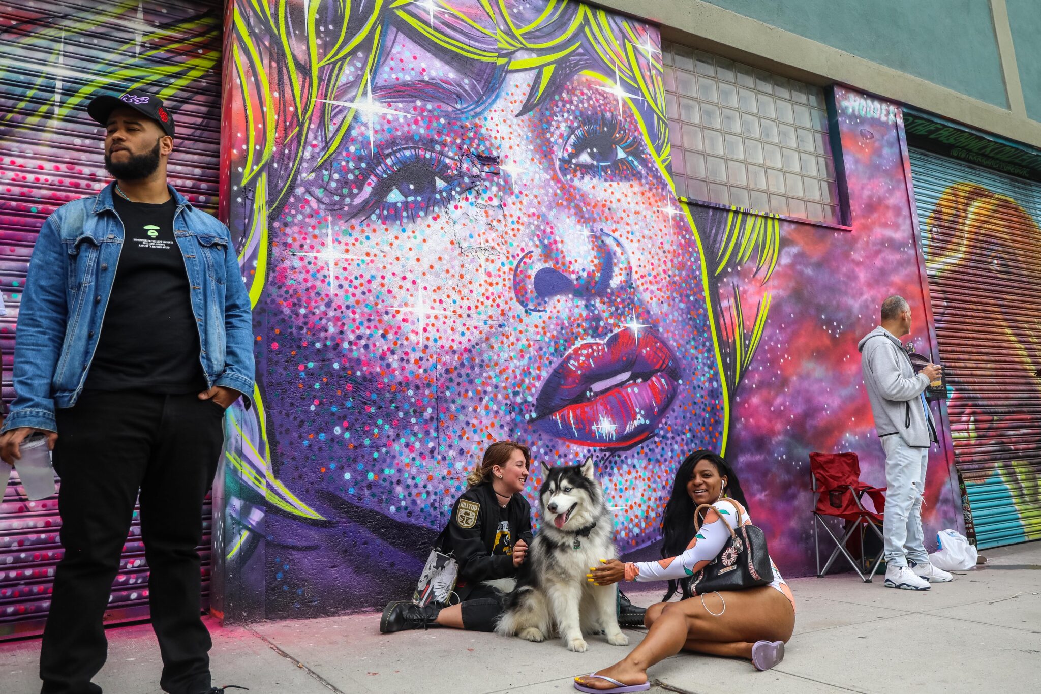A celebration of hip hop and street art: Scenes from the Bushwick ...