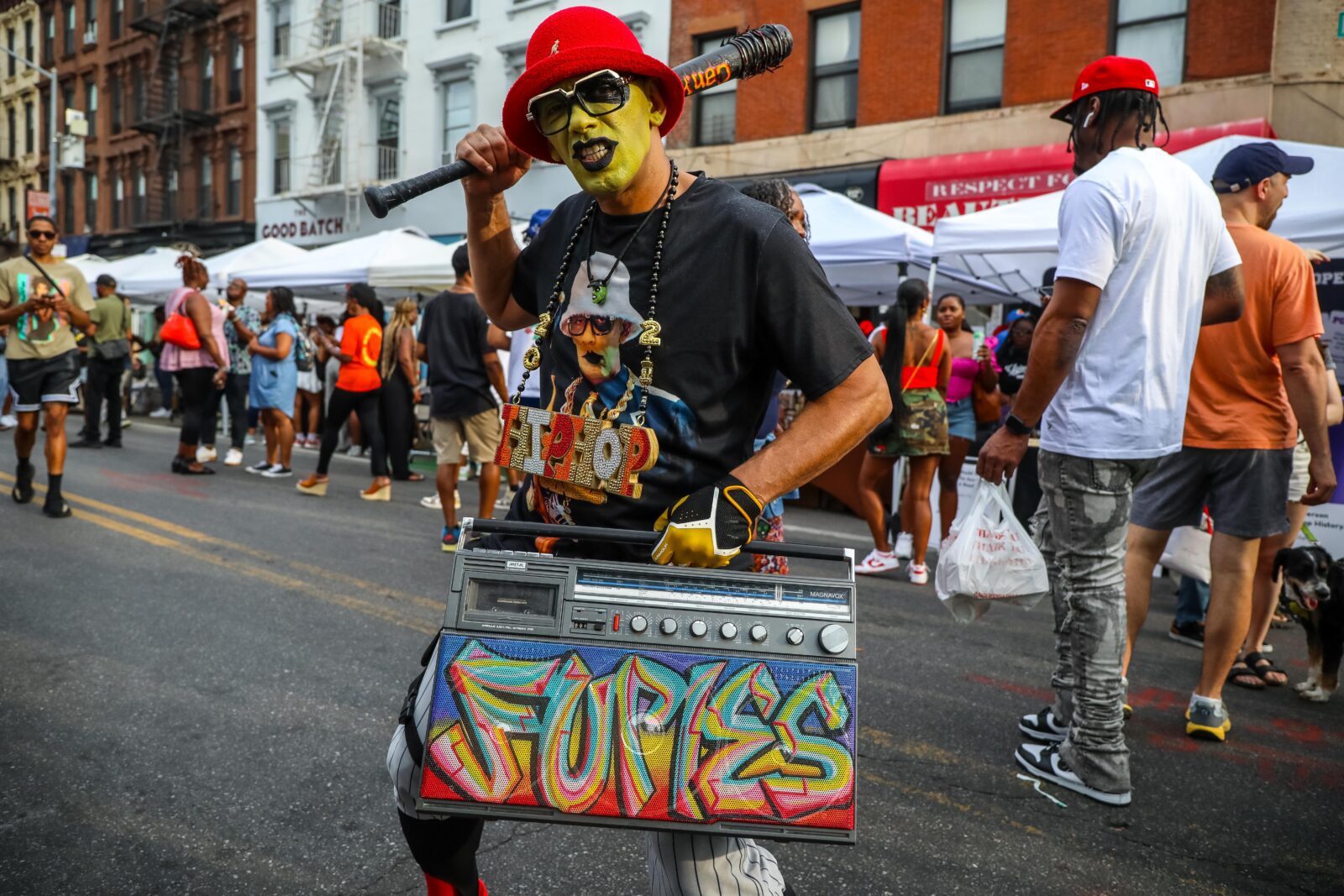 Brooklyn celebrated hip-hop's 50th with a huge, free block party in ...