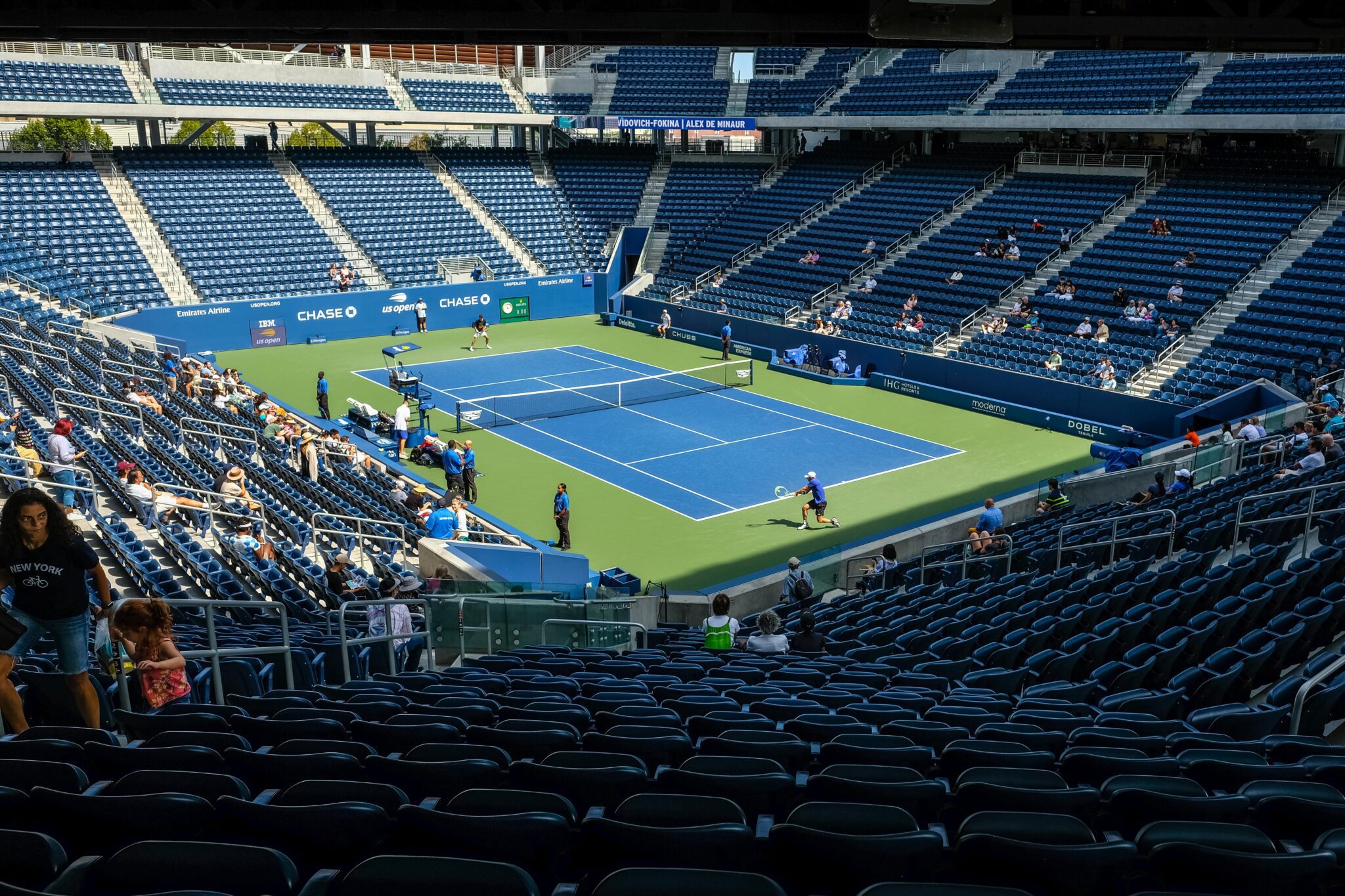A beginner’s guide to the free, festive 'Fan Week' at the US Open - BKMAG