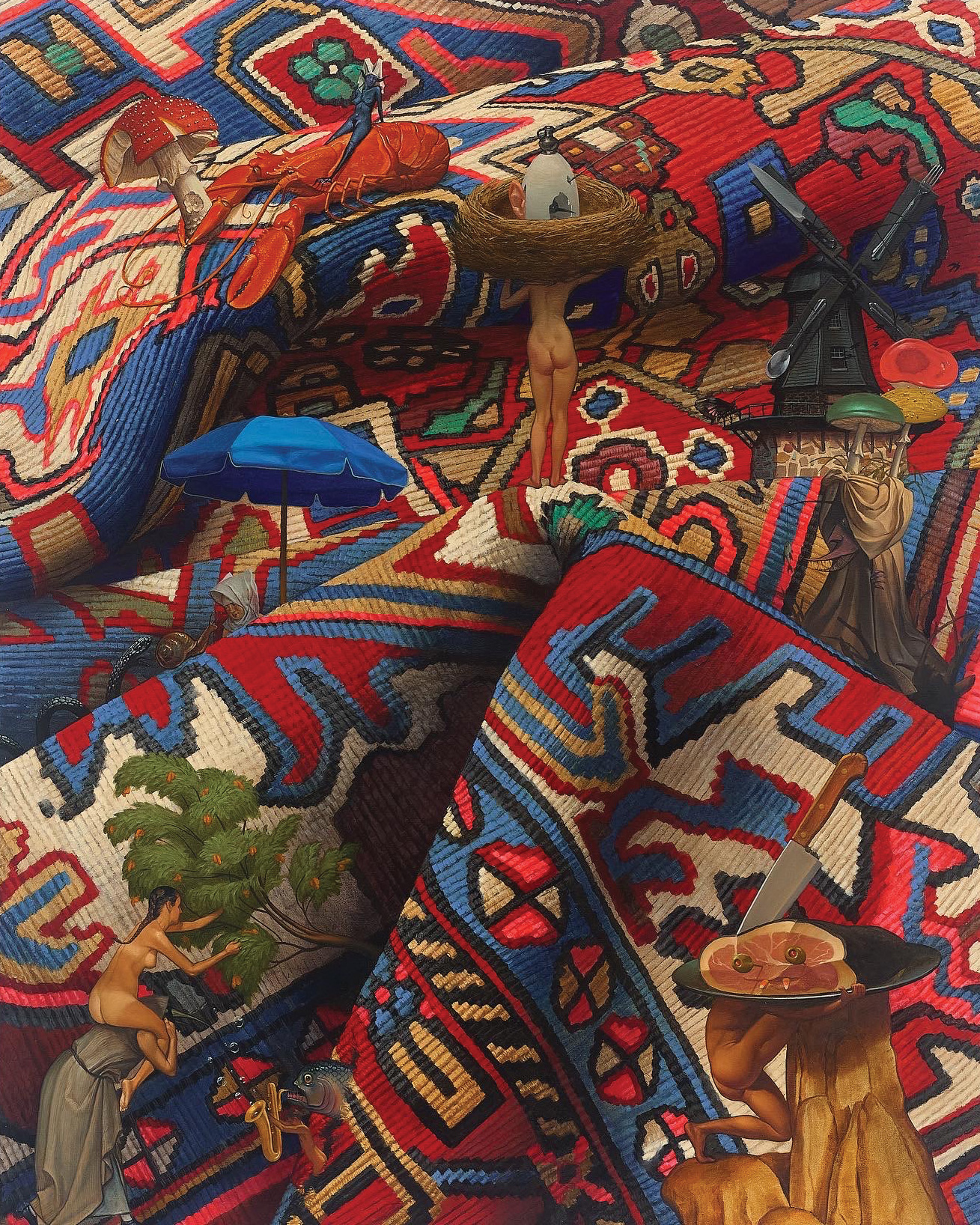 The off-kilter seduction of painter Matthew Hansel - BKMAG