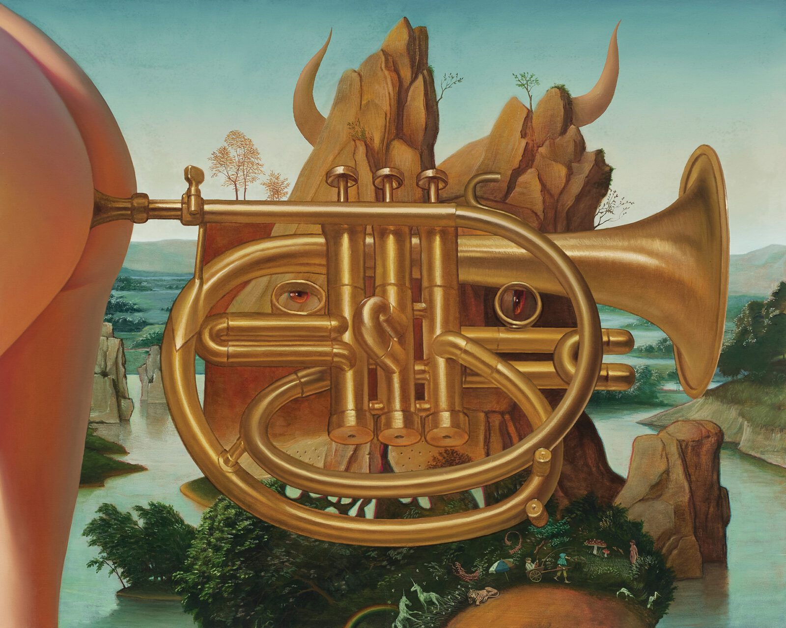 The off-kilter seduction of painter Matthew Hansel - BKMAG