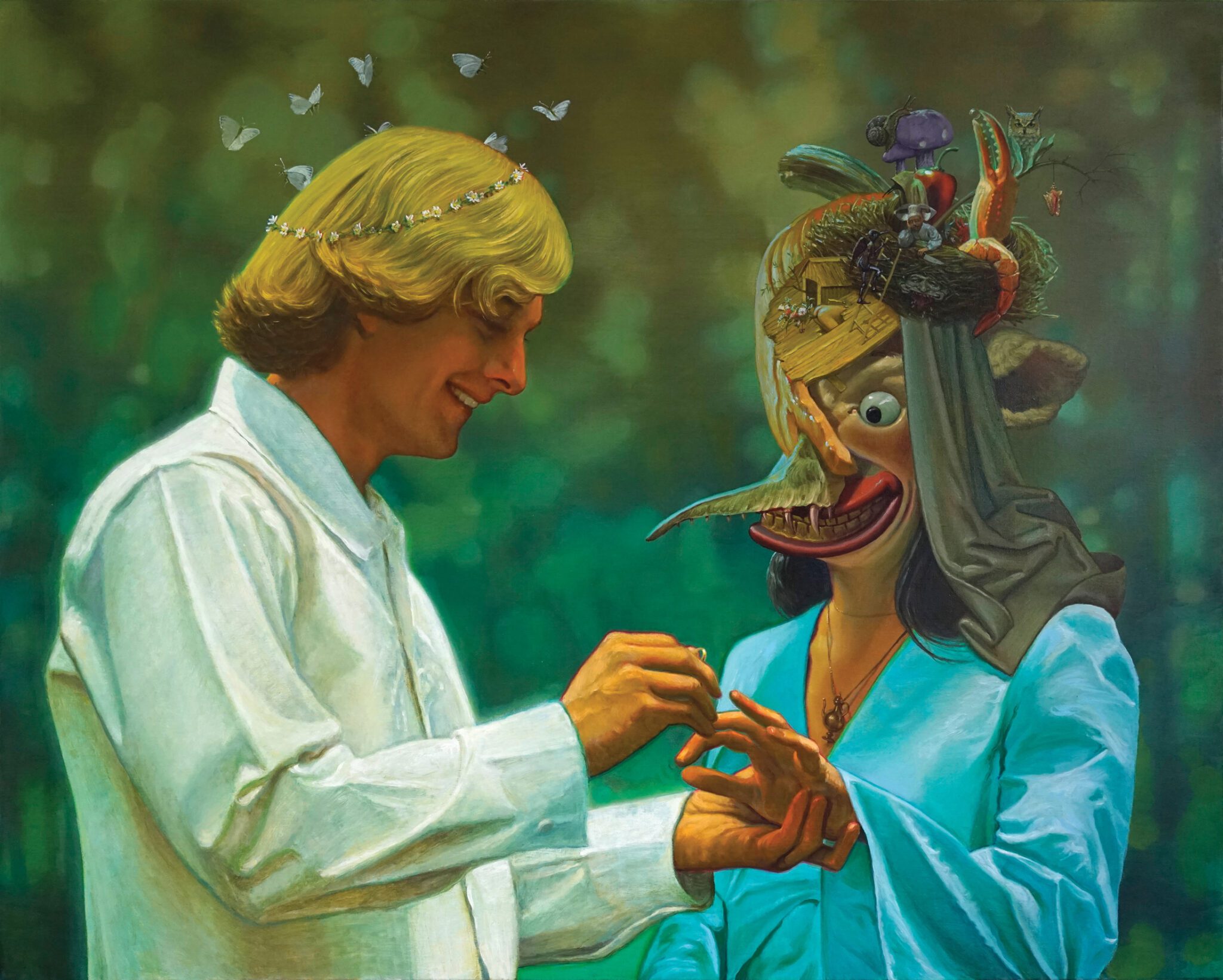 The off-kilter seduction of painter Matthew Hansel - BKMAG