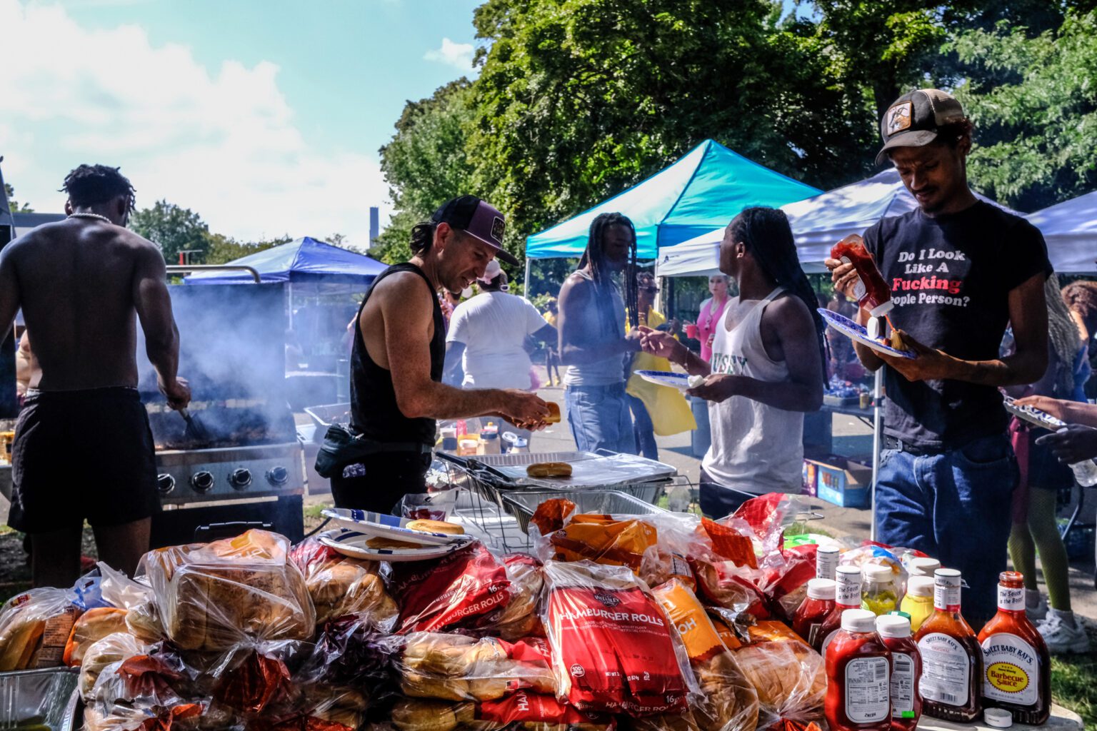 Scenes from the annual Black Trans Women Cookout - BKMAG
