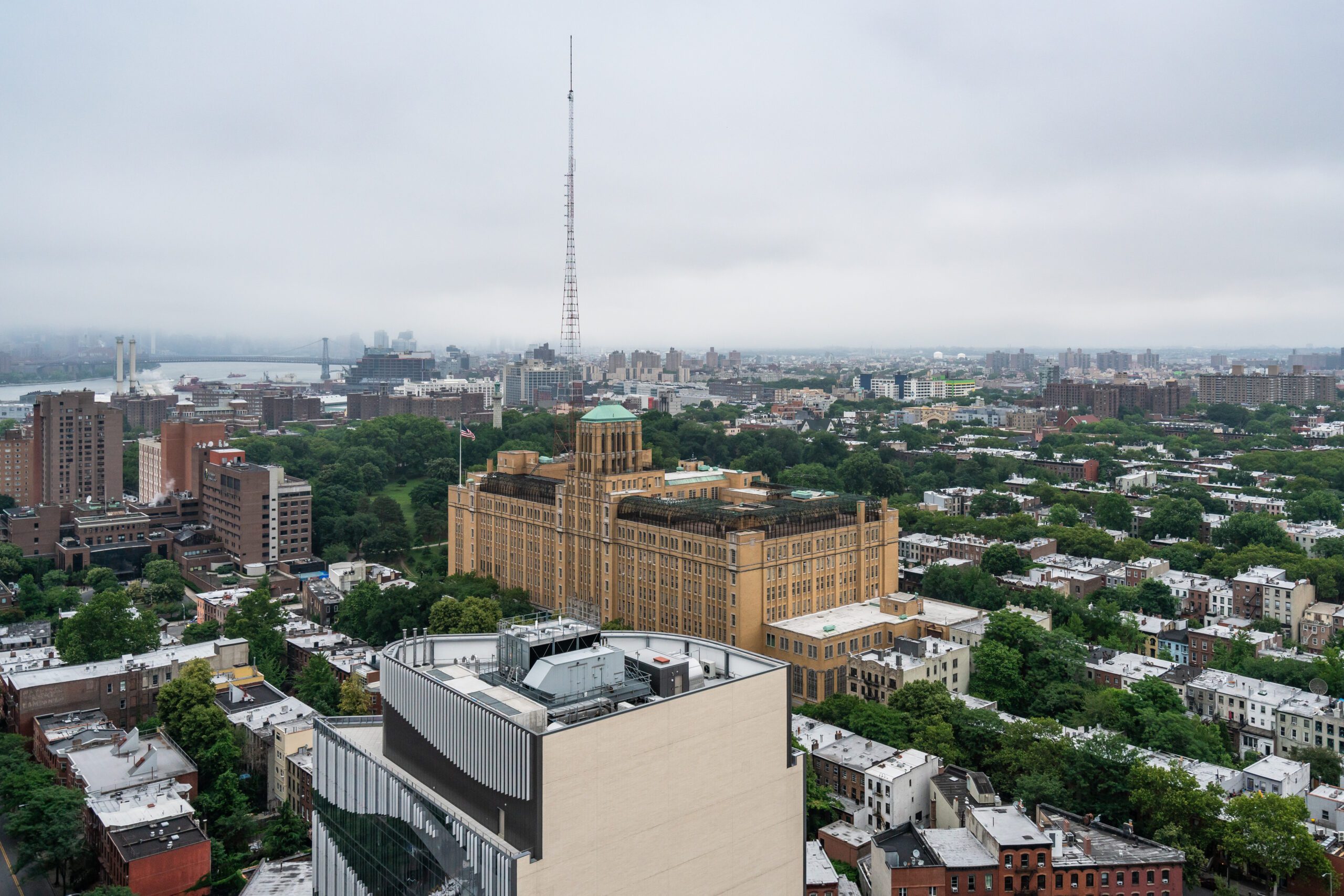 5-Year-Old Scaffolding Set to Come Down at Brooklyn Tech - BKMAG