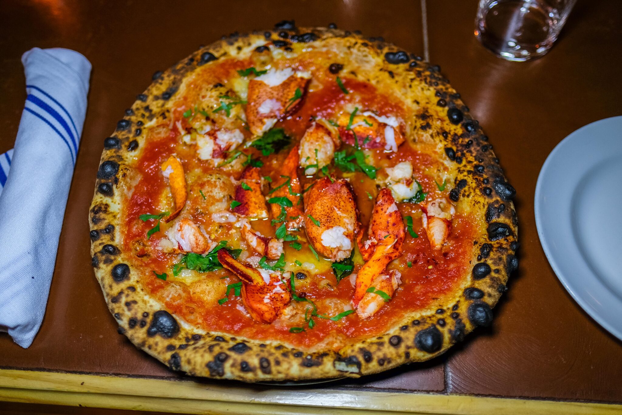 Swooning Over Lobster Pizza at Il Leone in Park Slope